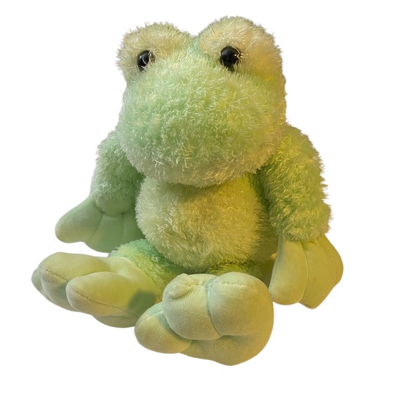 Dan Dee | Toys | Dan Dee Collectors Choice Soft Green Frog Fuzzy Plush ...